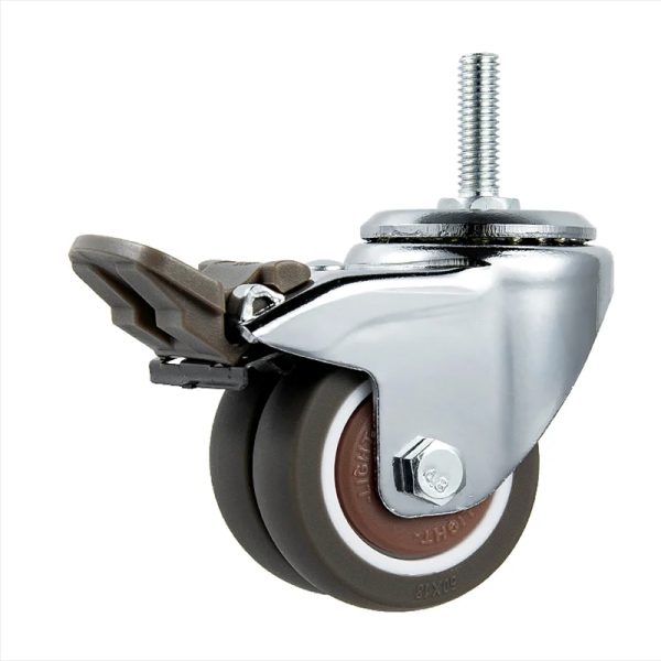 Swivel casters rotating wheels to move furniture