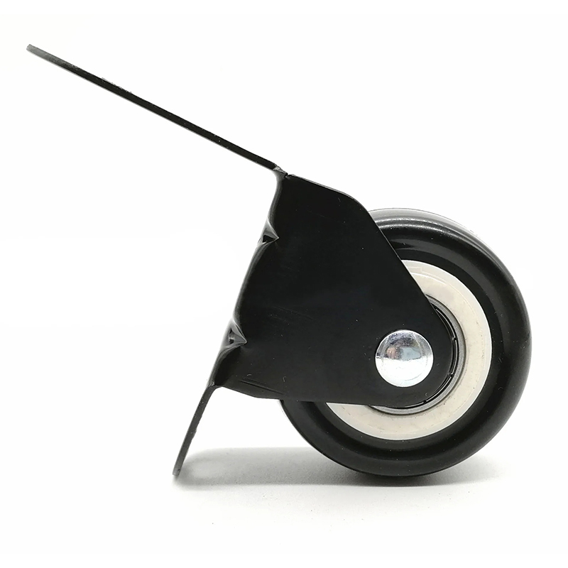 L shaped bracket casters office chair caster